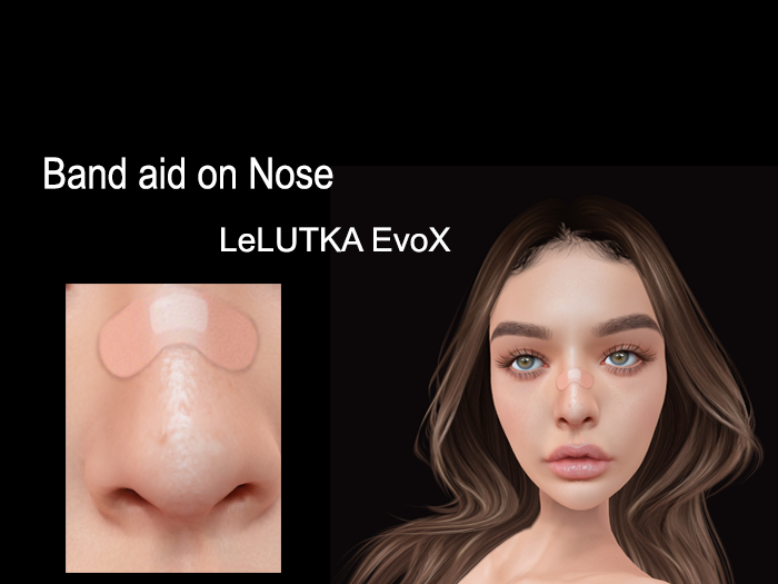 Second Life Marketplace Nose Band Aid Evox 0351